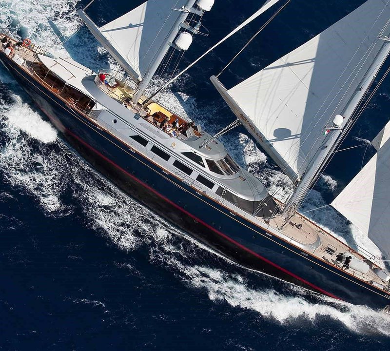ANDROMEDA LA DEA Yacht Charter Details, Perini Navi | CHARTERWORLD ...